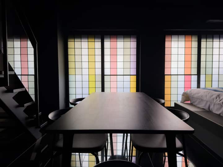 A Refined Stay Of Black & Japanese Style｜6 Guests - Fukuoka