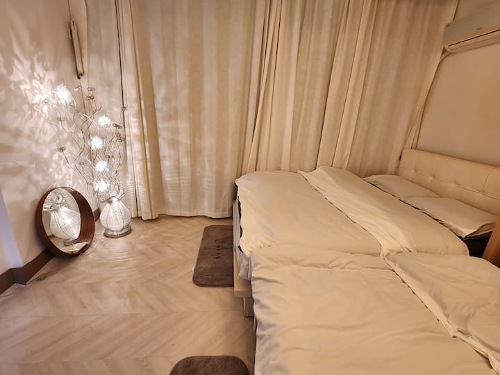 [5침대] 외국인, 여행, 출장, 행사, 장기숙박 환영 - Busan