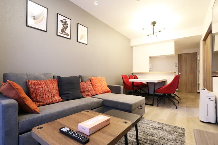 New2br　Nambastay! Walktodotonbori Modern & Family - Japón