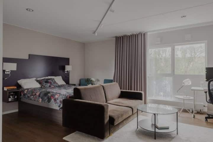 Quiet Top Floor Apartment Near City And University - 隆德