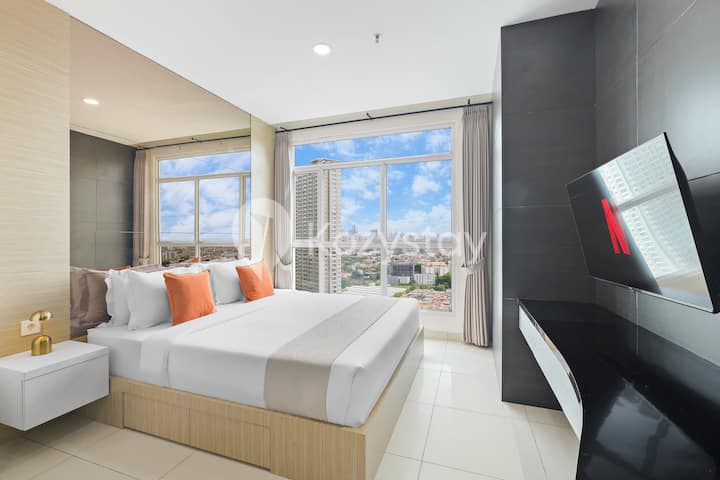 Velin By Kozystay | 2br | Connect To Mall | Grogol - Jakarta