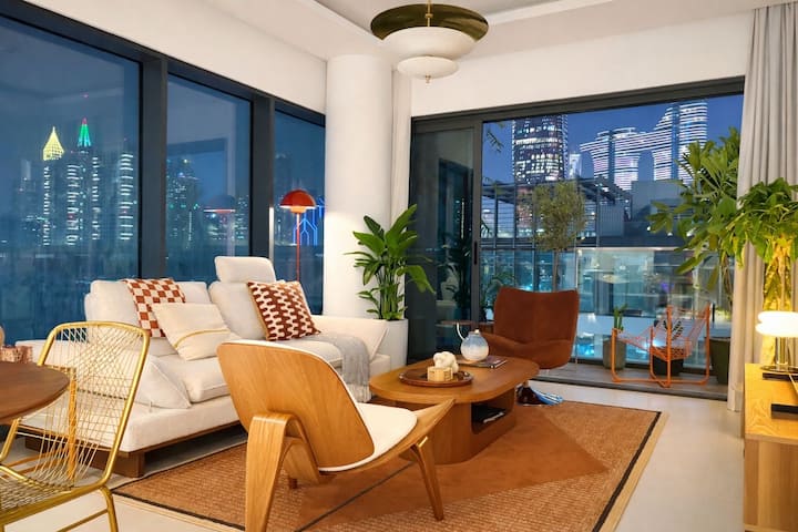 Stylish 1br| Citywalk | Stunning Burj Khalifa View - Dubai