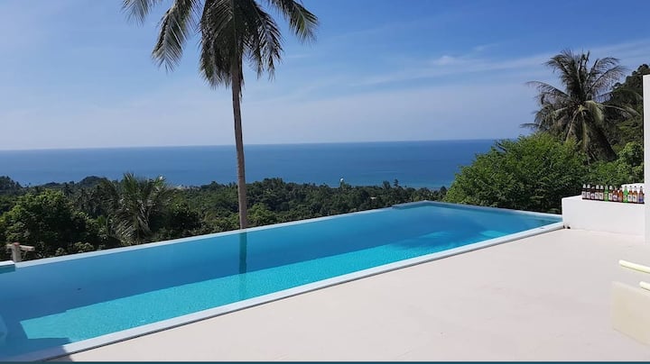 Villa View Talay _ 4 Chambres Piscine Vue Mer - Ko Samui, Island