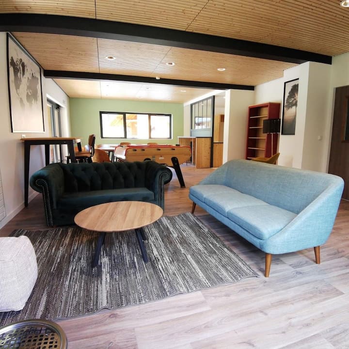Chambre 4 Personnes. Lits Individuels - Faverges