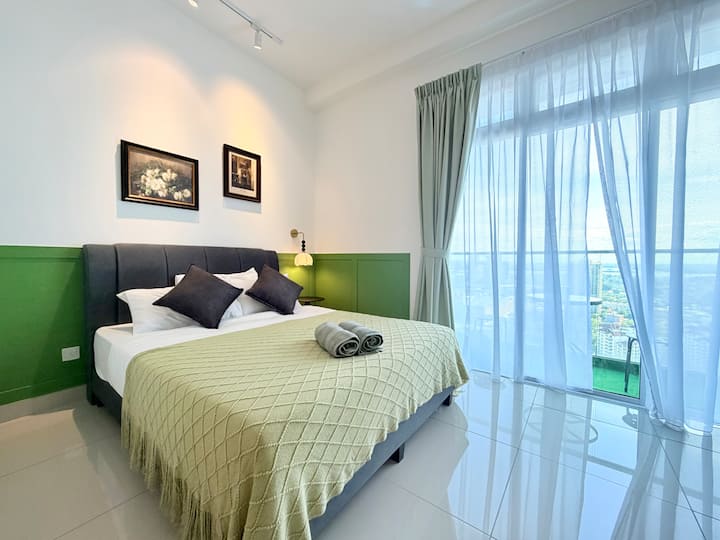 Twingalaxy 2pax Vintage French Studio｜5min Ksl Ciq - Johor Bahru