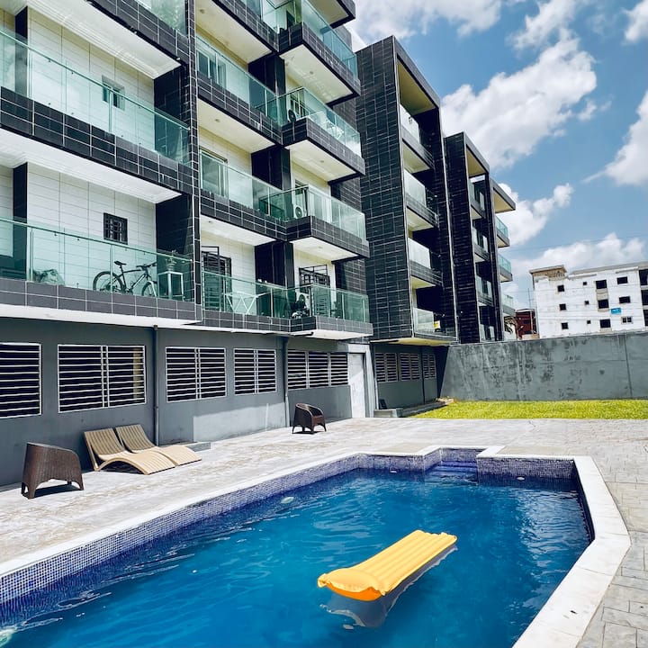 Chambre Piscine Wi-fi Balcon - Abidjan