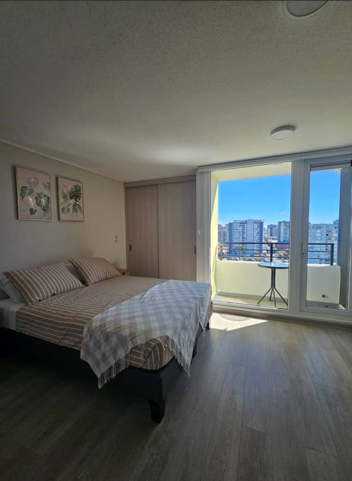 Moderno Estudio Full Equipado Con Estacionamiento. - Concepción