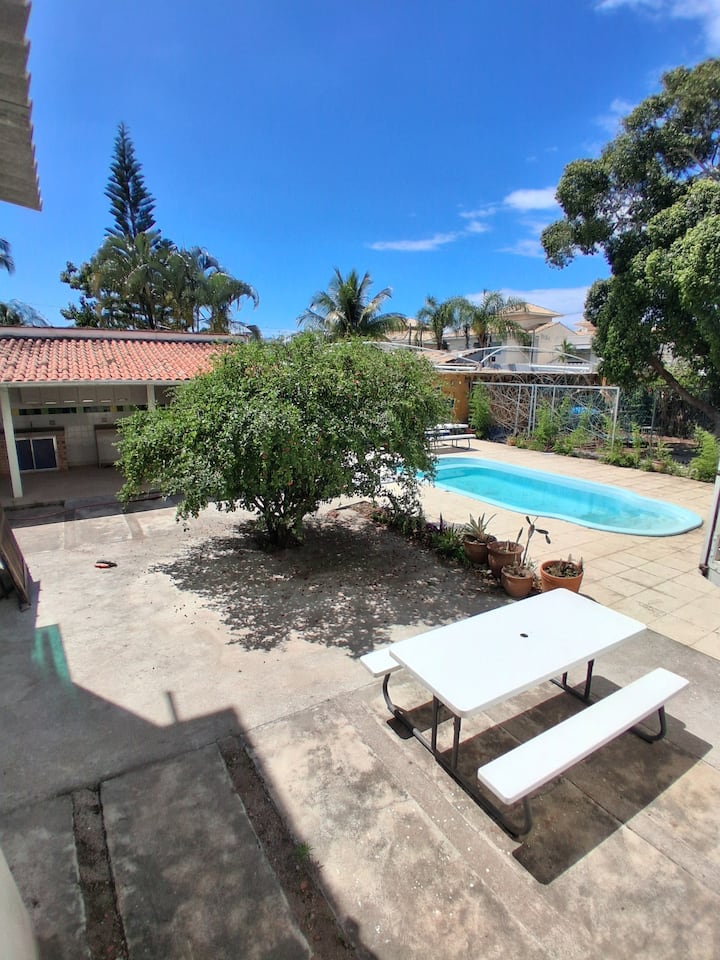Grande Casa De Praia Com Piscina E Churrasqueira - Rio das Ostras