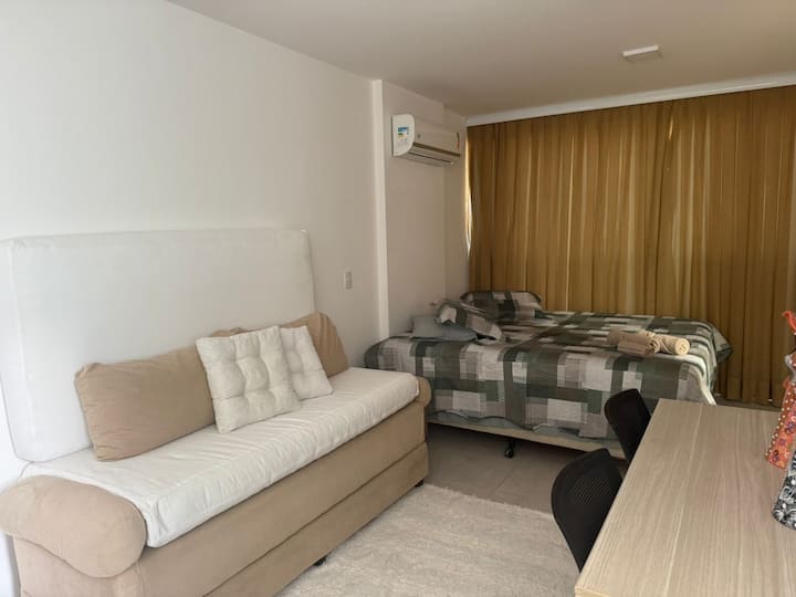 Studio Elegante Com Piscina No Rooftop - Boa Viagem