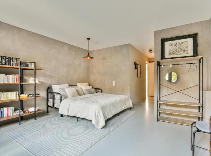 Private Ijburg Studio With Queen Bed & Cozy Patio - Amsterdam