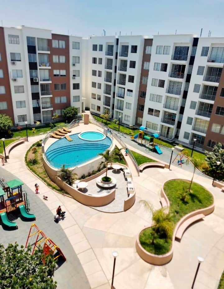 Apartamento Piura Exclusivo Con Piscina. - Piura