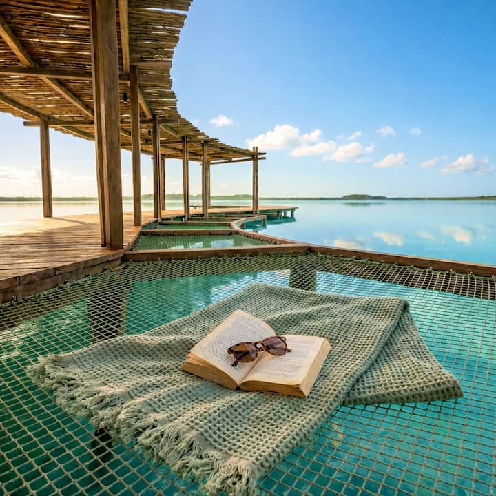 Condo W/soaking Tub + Lake & Jungle-pool Access - Bacalar