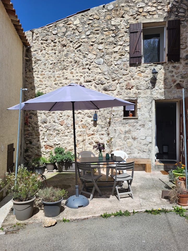 Charmante Maison De Village Provençale - Aiguines