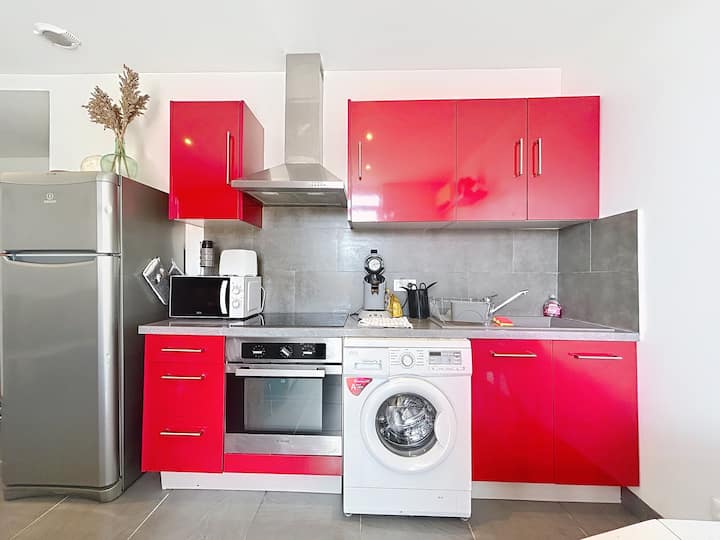 Appartement Terrasse - Proche Centre - Clim - Wifi - Narbonne