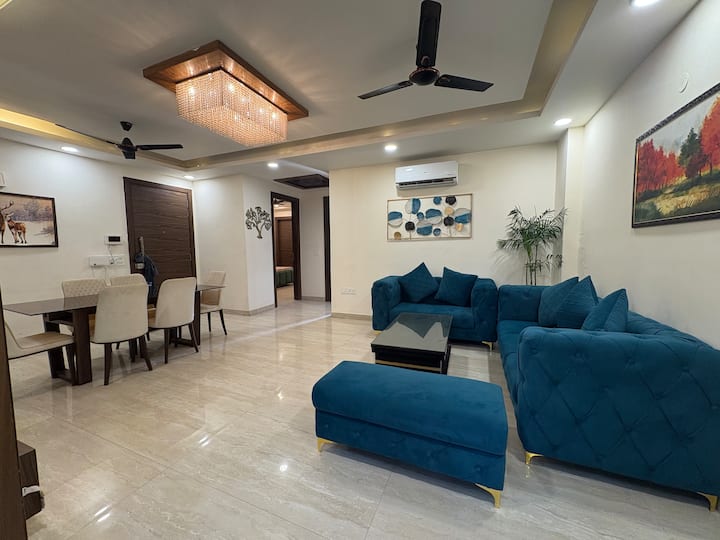 Luxurious 3 Bhk Gurgaon|byob|corporate|long Stay - Gurugram