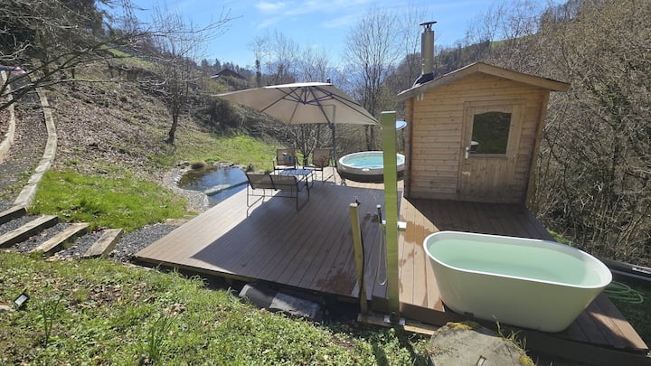 Maison Intime Avec Spa, Nature Et Vue - Montreux