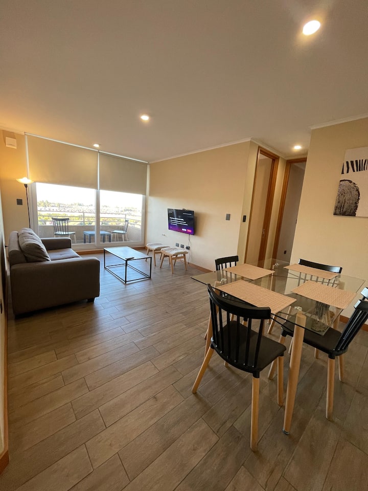 Apartamento Las Rastras,2d 2b,wifi, Estac, Piscina - Talca