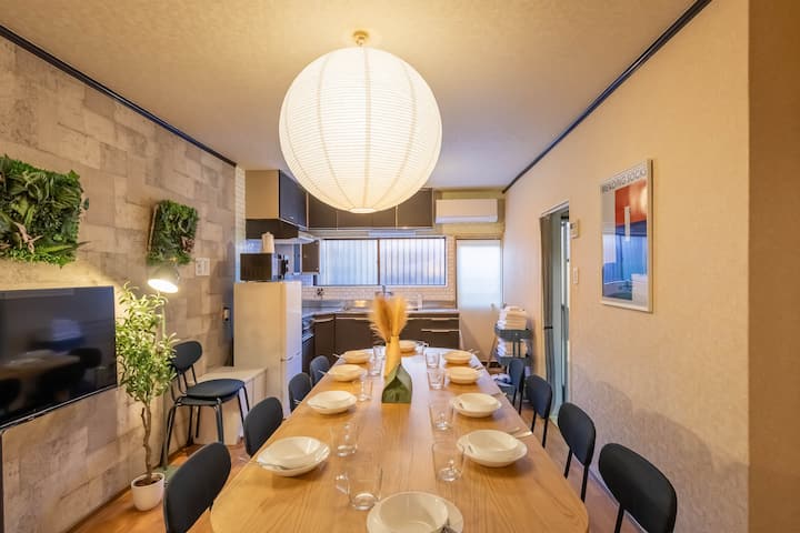 7 Min Walk Tsuruhashi |Near Koreatown｜71㎡・sleep 10 - Japón