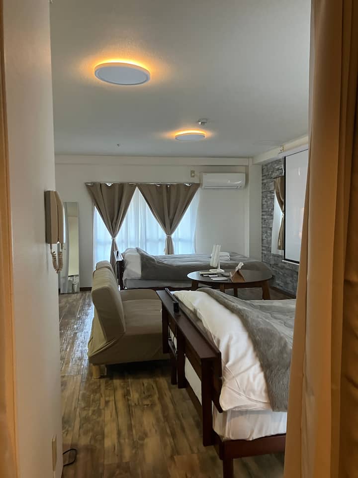 Shinsaibashi*gasdryer*netflix120projector*fastwifi - 日本