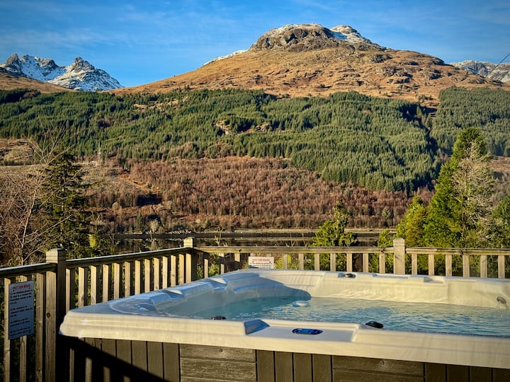 Loch View, Hot Tub, Near Loch Lomond, Pet-friendly - Arrochar