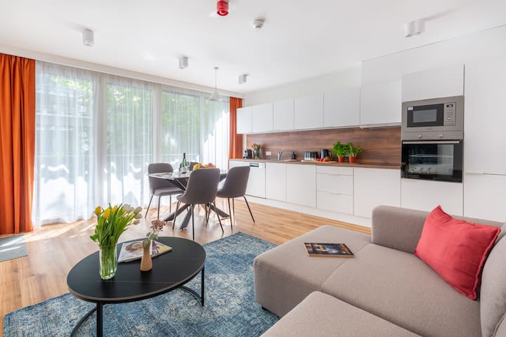 Central One-bedroom• Double Terrace• Ac• Lift• New - Budapest