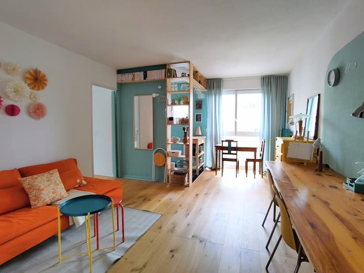 Appartement "Juliette", Cosy Et Coloré - Mulhouse