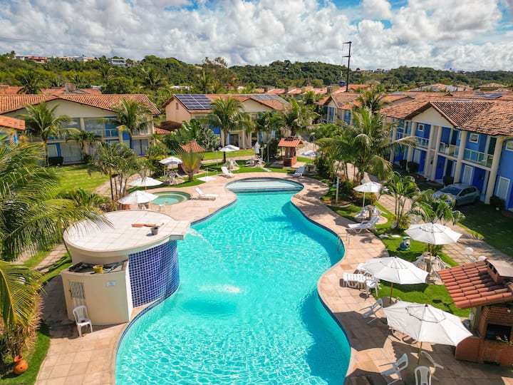 28 - Praia De Taperapuan, Casa De 2 Suítes - Porto Seguro