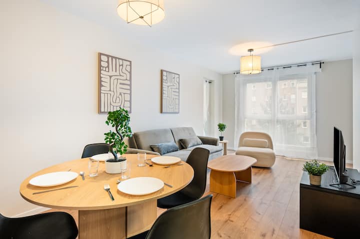 Grand Appart 4 Chambres Avec Cinéma – Rouen Centre - Rouen