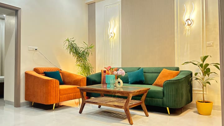 Lumbini 2.0 Peaceful 2bhk Near Airport _wtp/jecc - 齋浦爾