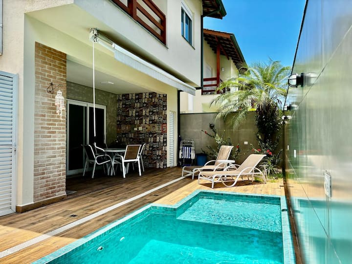 Juquehy | 9 Pessoas | Pisc Privativa - São Sebastião