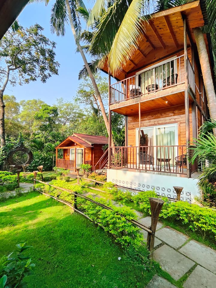 Nerul Riverview Woodhouse-5@ Tranquil, Candolim - Goa