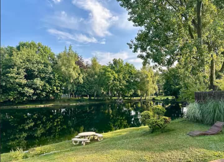 Maison D'exception Vue Lac Proche Golf Mérignies - Orchies