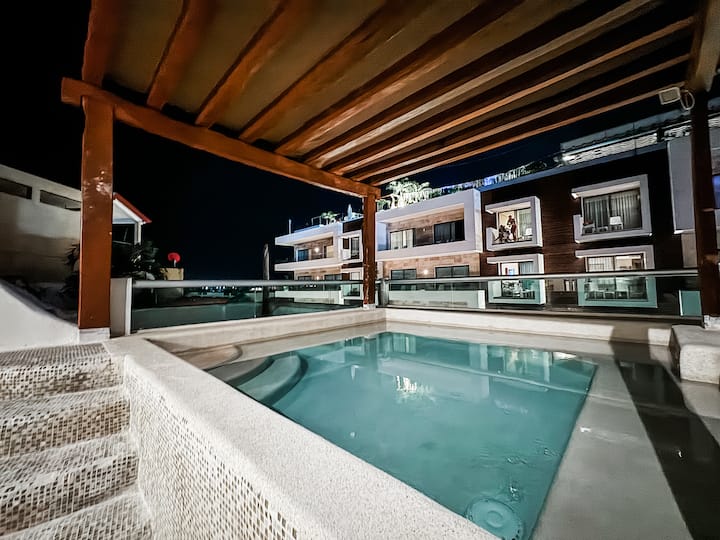 The Magic One 〰️ 3br Ph Private Pool - Riviera Maya