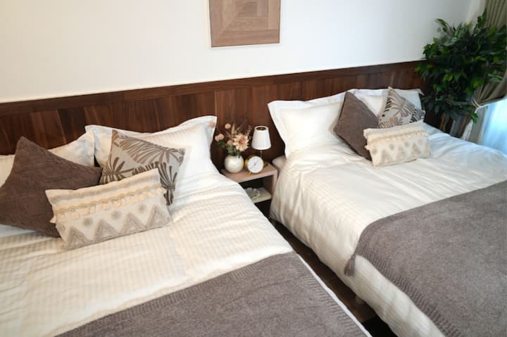 New!池袋3分・新宿9分・渋谷14分|木の温もりのまろやかステイ|カップル・ご家族向け|最寄駅5分 - Tokio