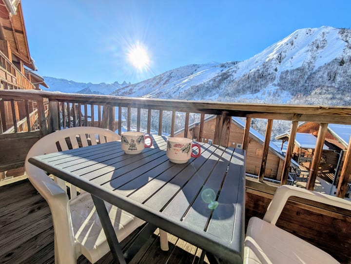 Duplex Avec Vue Exceptionnelle, Balcon Sud - Fontcouverte-la-Toussuire