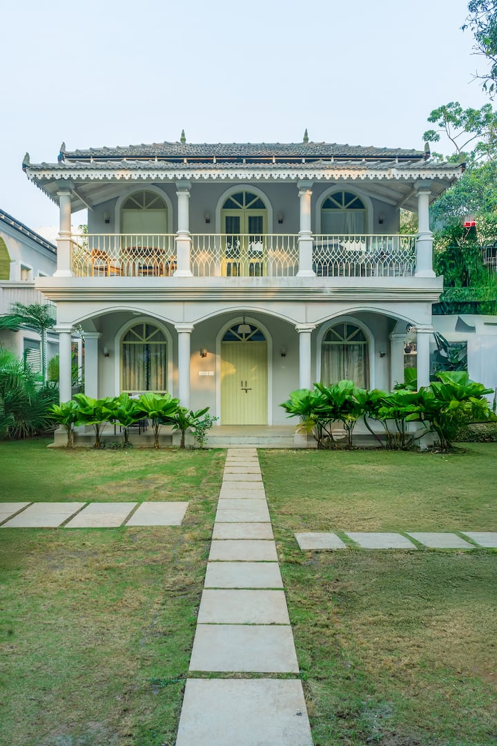 House Of Jugnu 3bhk Villa Pvt Pool Outdoor Gazebo - Goa