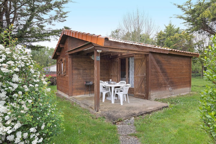 Chalet Bois 1 Domaine Les Epinettes - Sallertaine