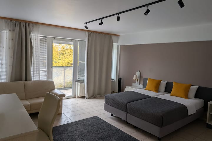 Twin Premium Zimmer Mit Balkon - Giessen