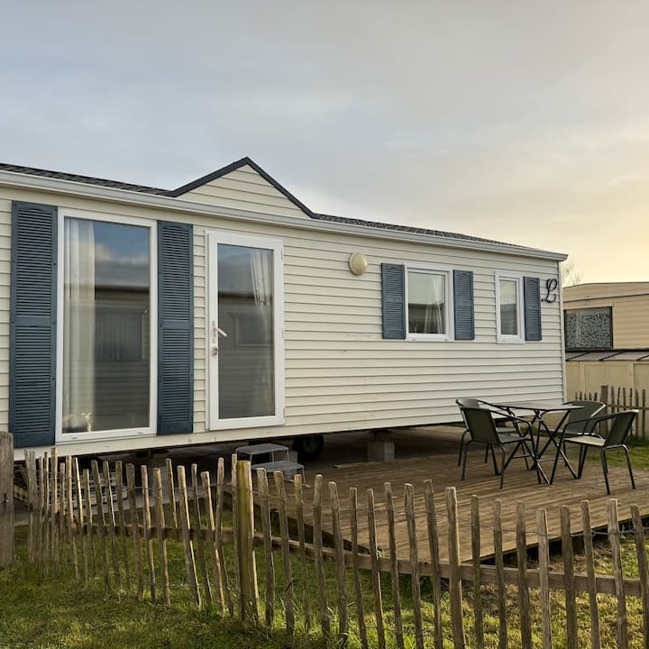 Küstenglück: Dein Chalet. Deine Strandzeit. Für 4. - Bredene