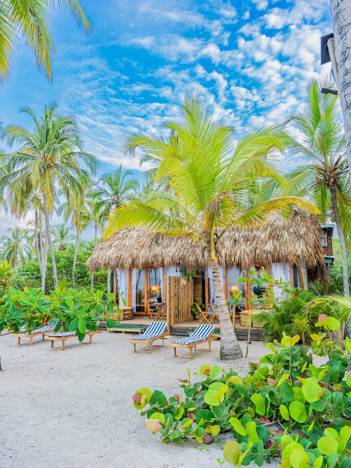 Suites En La Playa/grupos/wifi/ac/cerca Al Tayrona - Taganga