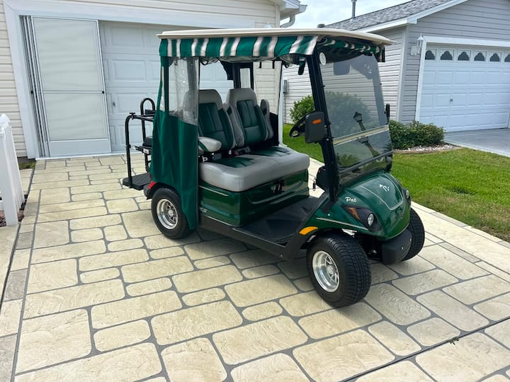 Liberty Park 2br · 4-seat Golf Cart · Brownwood - The Villages, FL