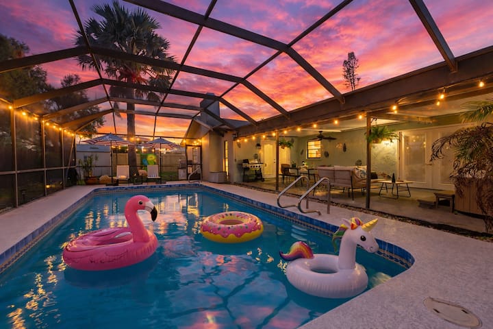 Boutique Style:hot Tub*heated Pool*2 Kings*game Rm - Bradenton, FL