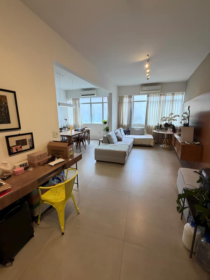 Apartamento 140m² Ar Condicionado Sala E Quartos! - Ipanema