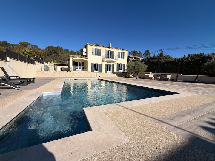 Villa Confort Premium Avec Piscine Et Jacuzzi - Le Luc