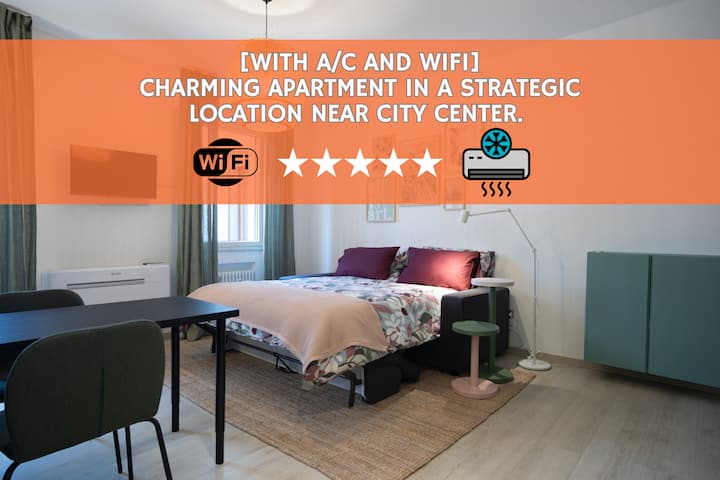 [Près De L’hôpital] Studio Avec Wi-fi Et A/c - Padova