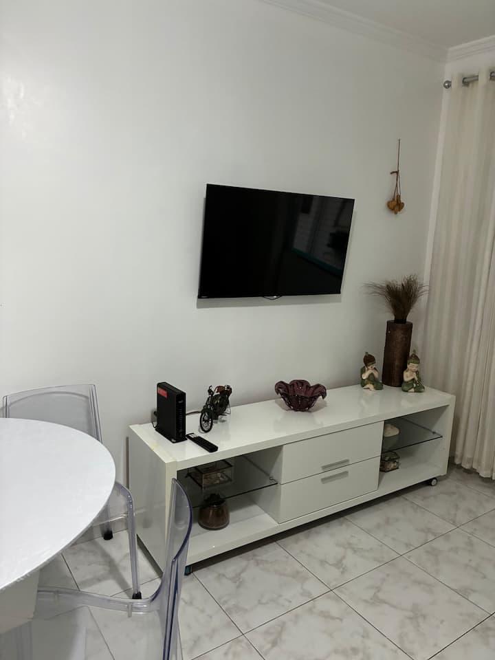 Apartamento Pé Na Areia Gonzaguinha - Santos