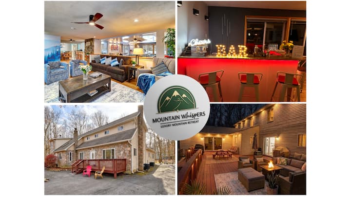 Ultimate Hangout Gameroom+bar+hottub+lake W/beach - Albrightsville, PA