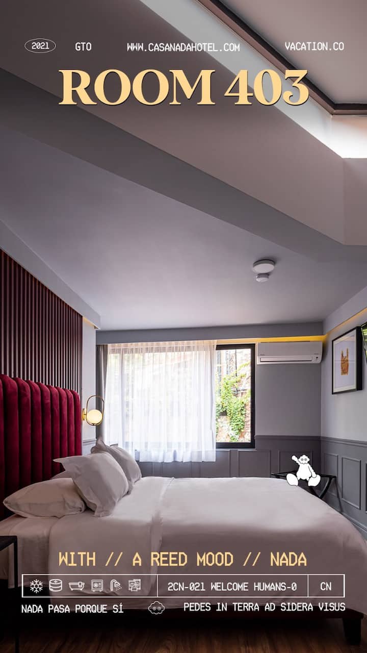 Alojamiento Privado, Habitación Cama Queen Size - Guanajuato