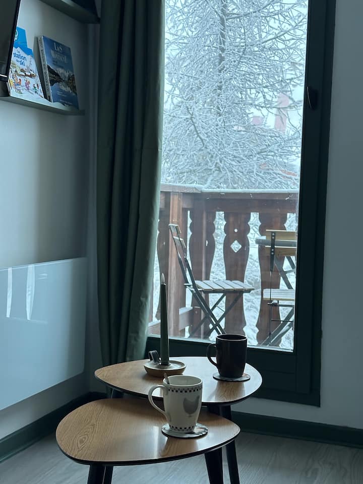 Studio Cabine Au Pied Des Pistes – Valfréjus - Modane