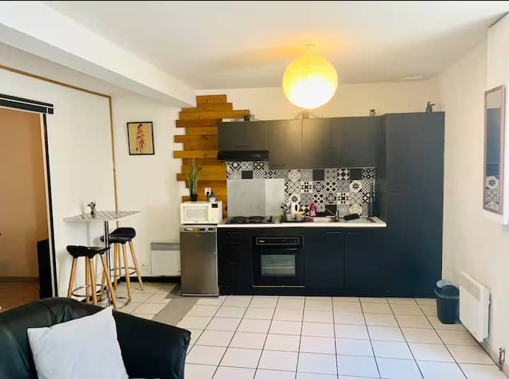 Appart 50m2 Cosy Marché Capucins - Gare de Bordeaux Saint-Jean